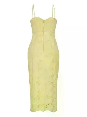 Cara Cara Camille Floral Lace Midi Dress