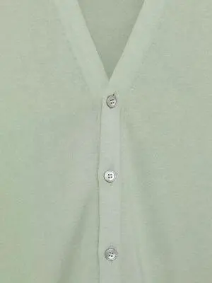 GRAN SASSO V-neck Button Cardigan - Green