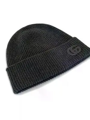 Gucci Ribbed Beanie - Grey