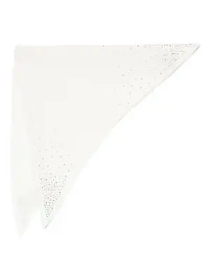 Faliero Sarti Cashmere Scarf - White