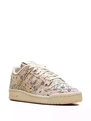 Adidas Forum 84 Low Cl Patterned Sneakers