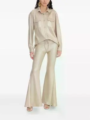 AMIR SLAMA Glitter-detail Shirt