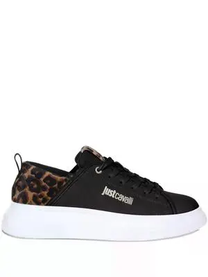 Just Cavalli Leopard-print Low-top Sneakers