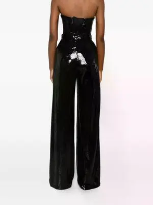 NISSA Sequin-embellished Trousers
