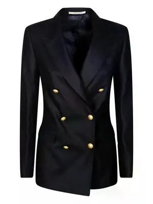 Tagliatore Double-breasted Buttoned Coat