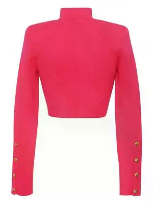 Cara Cara Button-detailed Turtleneck Sweater