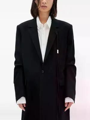 ANN DEMEULEMEESTER Thor Wool Blazer