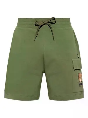 Moschino Teddy Logo Cargo Shorts