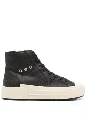 Philippe Model Hybrid Mid Sneakers - Black