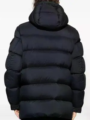 Moncler Bretagne Hooded Down Jacket - Blue
