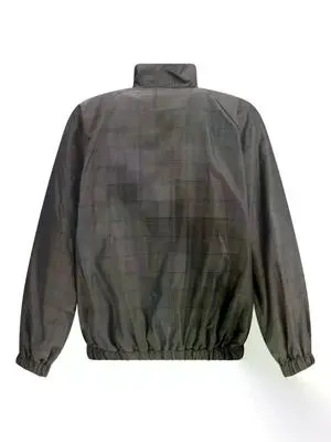 Balenciaga Checked Zip-up Jacket