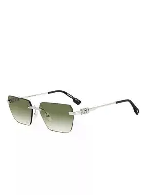 Dsquared2 Logo-plaque Rimless Sunglasses