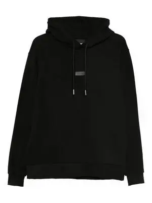 LES HOMMES Logo-patch Hoodie