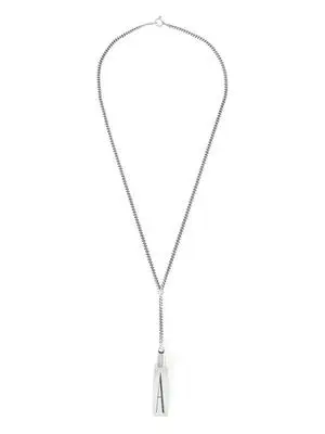 ANN DEMEULEMEESTER Paulu Perfume Pendant Necklace - Silver