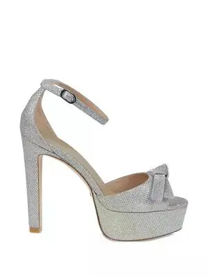 STUART WEITZMAN 145mm Bow-embellished Platform Sandals