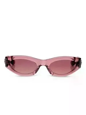 Chrome Hearts Cat-eye Frame Sunglasses - Pink