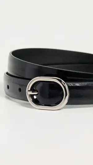 Vince 20mm Spazzolato Leather Belt