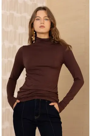 Hale Bob Chandier Top - Brown