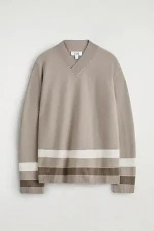 Cos V Neck Sweaters For Men