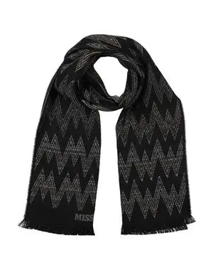 Missoni Scarf Wool, Acrylic - Black
