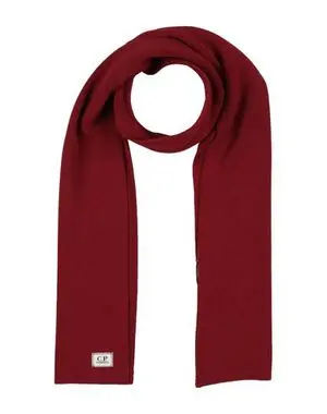 C.P. COMPANY C. P. Company Scarf Burgundy Virgin Wool, Polyester - Red
