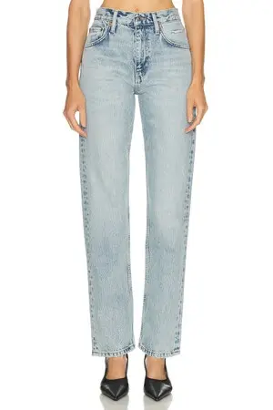 RE/DONE Blondie Straight Jeans - Ripped Tide