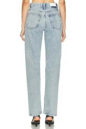 RE/DONE Blondie Straight Jeans - Ripped Tide
