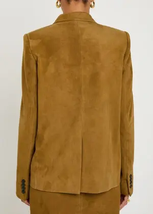 Khaite Saraphina Suede Jacket