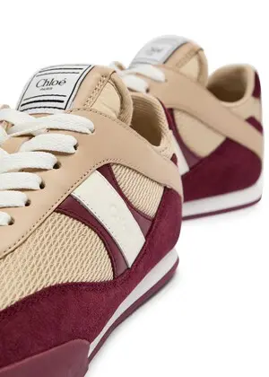 Chloé Panelled Mesh Sneakers