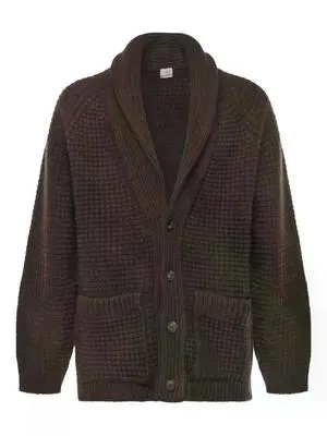 Eleventy Buttoned V-neck Cardigan - Brown