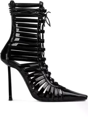 LE SILLA Cage Strappy Leather Boots