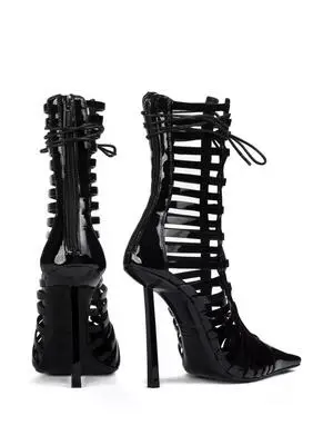 LE SILLA Cage Strappy Leather Boots