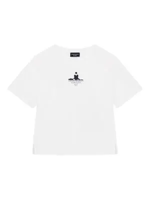 Emporio Armani Graphic-print T-shirt - White