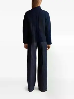 Fusalp Half-zip Ribbed Jumper - Blue