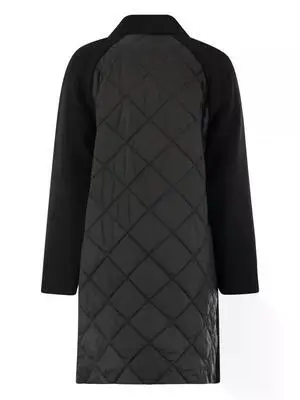 Max Mara Quilted Wool Double-breasted Coat