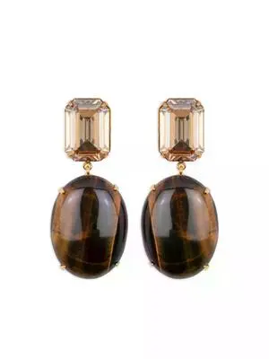 JENNIFER BEHR Xiomara Drop Earrings - Brown