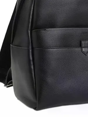 Canali Leather Backpack