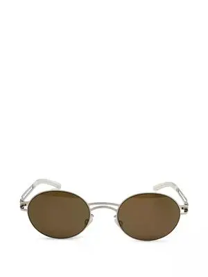 Mykita Dada Round Frame Sunglasses - Silver