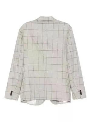 Corneliani Checked Single-breasted Jacket