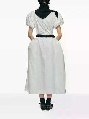Simone Rocha Puff-sleeve A-line Dress