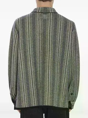 Guest In Residence Herringbone Striped Work Shirt