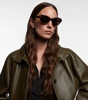 Loewe Slim Cat-eye Sunglasses - Brown