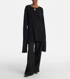 Calvin Klein Cotton, Silk, And Cashmere Sweater