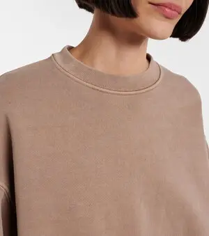 SLVRLAKE Cotton Jersey Sweatshirt - Beige