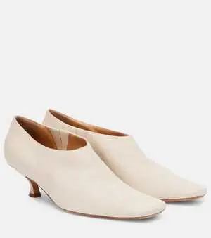 Calvin Klein Anna Leather Pumps - White