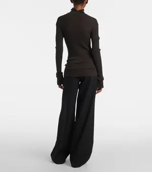 Calvin Klein Ribbed-knit Wool Turtleneck Sweater