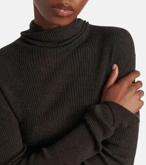 Calvin Klein Ribbed-knit Wool Turtleneck Sweater