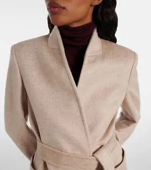 Max Mara Elenia Cashmere Wrap Coat