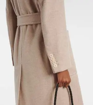 Max Mara Elenia Cashmere Wrap Coat