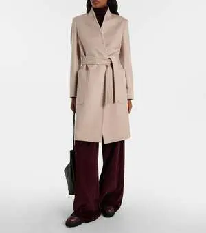 Max Mara Elenia Cashmere Wrap Coat